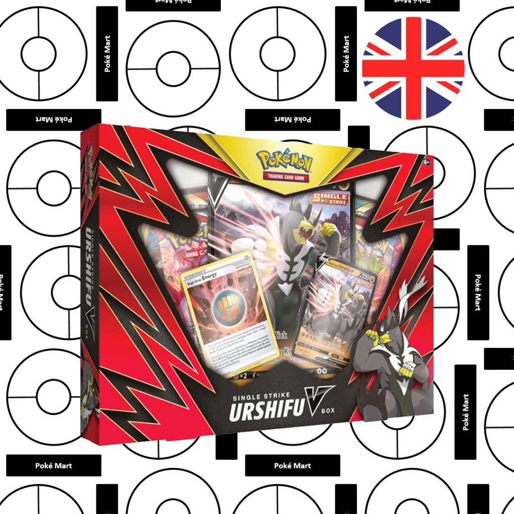 Pokémon Sword & Shield Urshifu V Box Single Strike - VintiCards