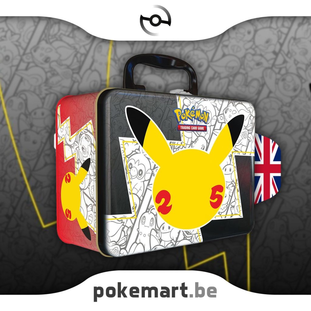 Pokémon 25th Anniversary Celebrations Collectors Chest - Pokemart.be