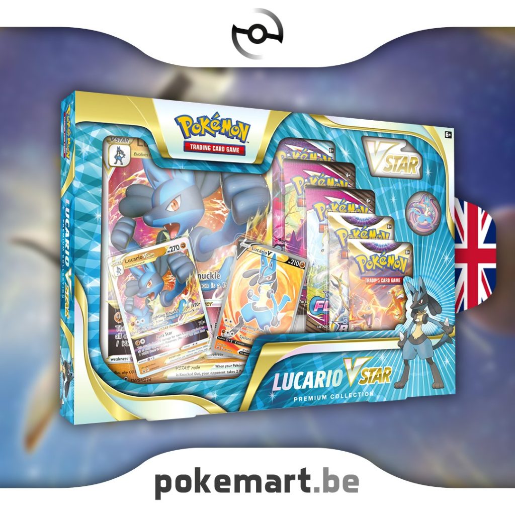 Pokémon Lucario VSTAR Premium collection box - VintiCards